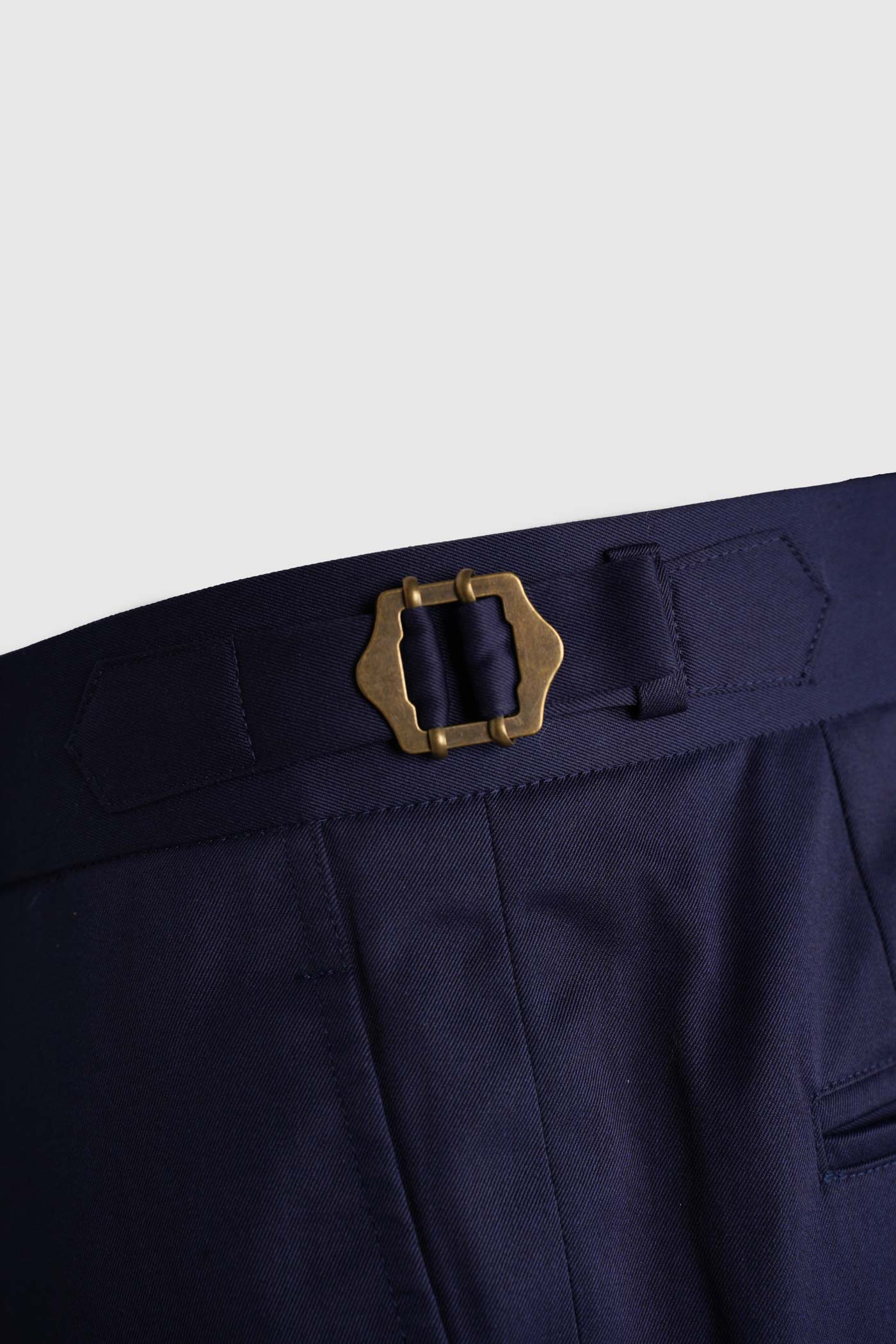 Shop Navy Blue Contemporary Cotton Tapered Fit Pants – DGA Shop Navy Blue Contemporary Cotton Tapered Fit Pants – DGA